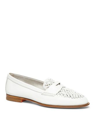 Click here for Santoni Womens Leather Penny Loafer prices