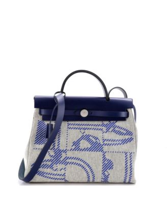 Click here for Pre-Owned HERMES 31 Herbag Zip Relief Brides de Ga... prices