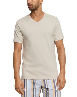 Click here for Hanro Cotton Solid V Neck Tee prices