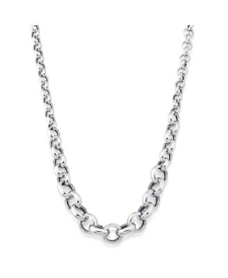 Click here for Oradina Sterling Silver Roll with it Rolo Necklace prices