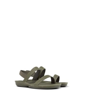 Click here for Camper Womens Right Isla Leather 2-Strap Sandal prices