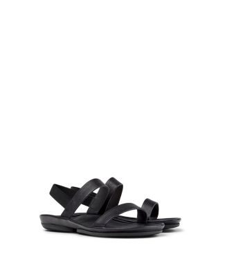 Click here for Camper Womens Right Isla Leather 2-Strap Sandal prices