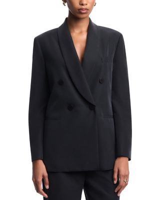 Click here for Emporio Armani Double Breasted Shawl Lapel Blazer prices