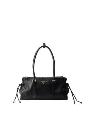 Click here for Prada Bonnie Medium Antiqued Leather Tote Bag prices