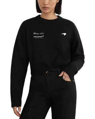 Click here for Reiss Nicole McLaren Merino Wool Cropped Sweater prices