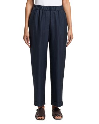 Click here for Peserico Elastic Waist Palazzo Trousers prices