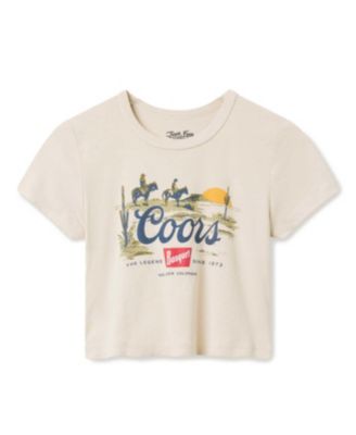 Click here for Junk Food Clothing Womens Coors Golden Beer Baby T... prices