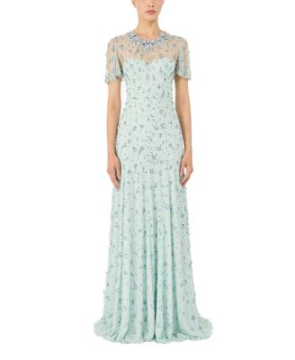 Click here for Jenny Packham Ambiance Beaded Maxi Dress prices