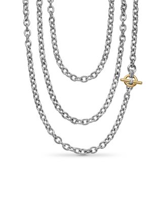 Click here for Dy Mercer Convertible Chain Necklace in Sterling S... prices