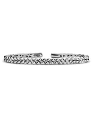 Click here for Mens Chevron Flex Bracelet in Sterling Silver  5.2... prices