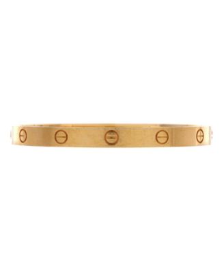 Click here for Pre-Owned Cartier Love Bracelet 18K Gold prices