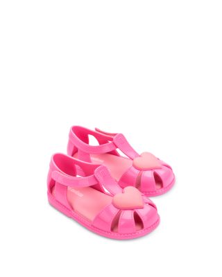 Click here for Mini Melissa Girls Hip Heart Ballet Flats - Toddle... prices