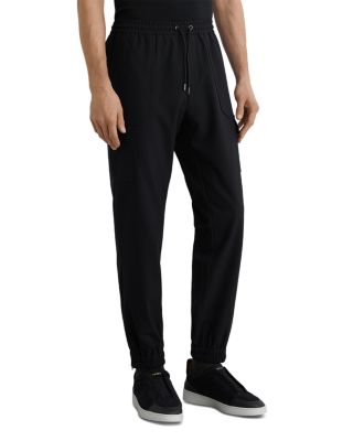 Click here for Reiss Slim Fit Hidden Cargo Trousers prices