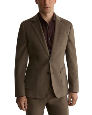 Click here for Reiss Regent Tailored Fit Brushed Blazer prices