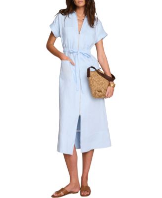 Click here for Mint Velvet Womens Linen Midi Shirt Dress prices