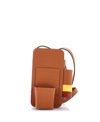 Click here for Pre-Owned HERMES Hermesway Phone Case Crossbody Ba... prices