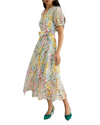 Click here for Hobbs London Petite Christie Button Front Dress prices