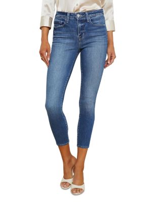 Click here for LAgence Margot High Rise Cropped Skinny Jeans in C... prices