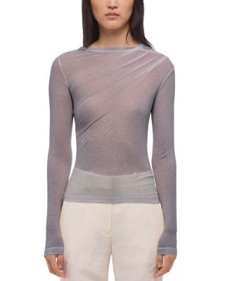 Click here for Helmut Lang Sheer Twist Top prices
