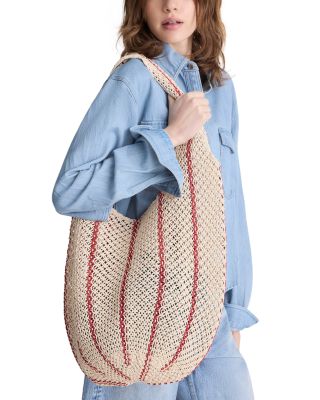 Click here for Madewell Curved Crochet Shoulder Bag prices