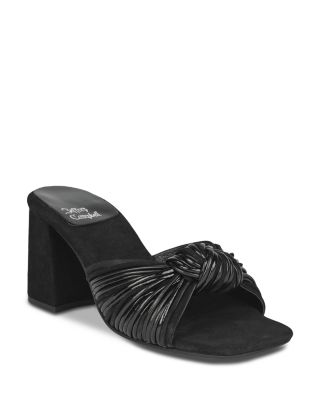Click here for Jeffrey Campbell Womens Knotted Slides prices