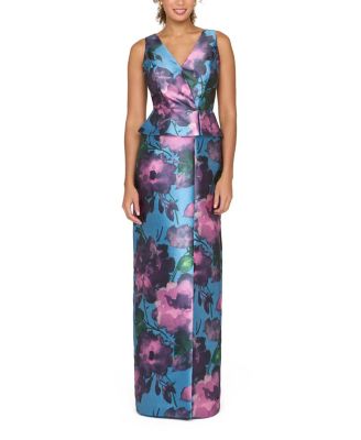 Click here for Kay Unger Celeste Column Gown prices