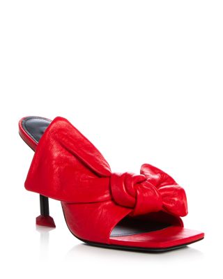 Click here for Givenchy Womens Boudoir Bow Mule Sandals prices