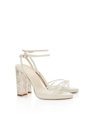 Click here for Freya Rose Womens Rosalina Ankle Strap Pearl Platf... prices