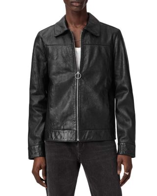 Click here for Allsaints Alkan Leather Jacket prices