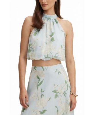 Click here for Ever New Maisie Halter Tie Up Top prices