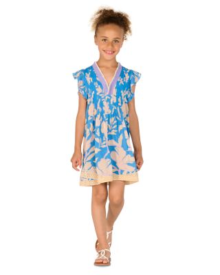 Click here for Poupette St. Barth Girls Sasha V Mini Dress - Litt... prices