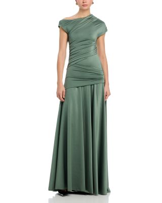 Click here for Chiara Boni La Petite Robe Becia Ruched Asymmetric... prices