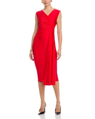 Click here for Chiara Boni La Petite Robe Lores Faux Wrap Dress prices