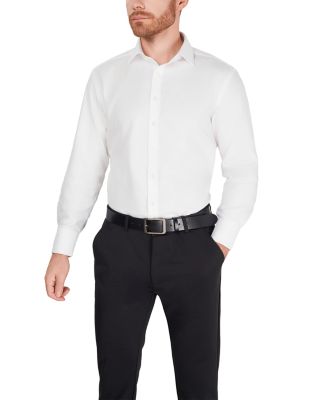 Click here for Thomas Pink Fly Front French Cuff Formal Diagonal... prices