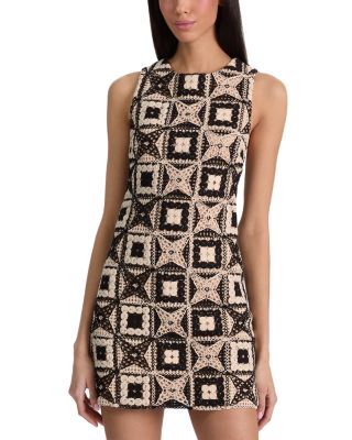 Click here for Alice and Olivia Clyde A Line Shift Dress prices