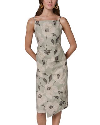 Click here for Donna Karan Faux Wrap Dress prices