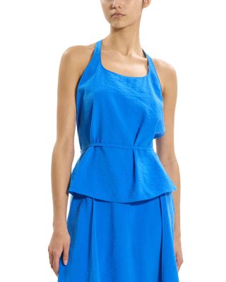 Click here for Theory Belt Halter Neck Top prices