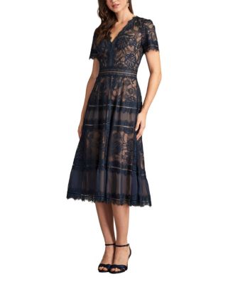 Click here for Tadashi Shoji Beatrice Tea-Length Dress prices