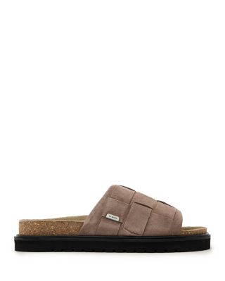 Click here for Allsaints Mens Randal Woven Slides prices