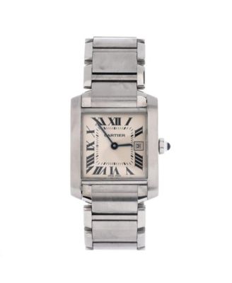 Click here for Pre-Owned Cartier Tank Francaise Quartz Watch in S... prices