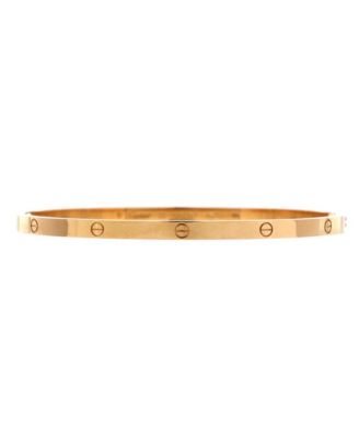 Click here for Pre-Owned Cartier Small Love Bracelet 18K Gold prices