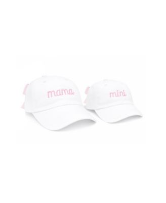 Click here for Bits & Bows Girls Mama & Mini Bow Baseball Hat Set prices