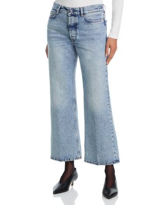 Click here for Toteme Kick Flare Jeans in True Vintage prices
