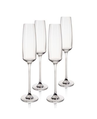 Click here for Viski Reserve Julien Crystal Champagne Flutes  Set... prices