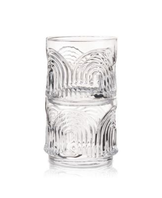 Click here for Viski Deco Beau Crystal Lowball Tumblers  Set of 2 prices
