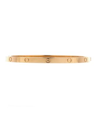 Click here for Pre-Owned Cartier Small Love Bracelet 18K Gold prices
