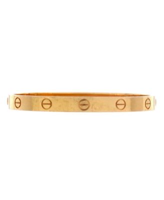 Click here for Pre-Owned Cartier Love Bracelet 18K Gold prices