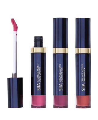Click here for Siia Cosmetics 3-Pc. Long-Lasting Matte Liquid Lip... prices
