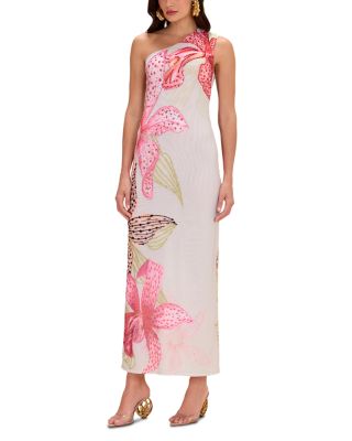 Click here for PatBO Orchid Bloom One Shoulder Gown prices