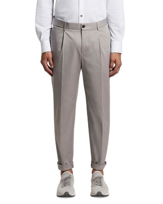 Click here for Peserico Regular Fit Pleated Chinos prices